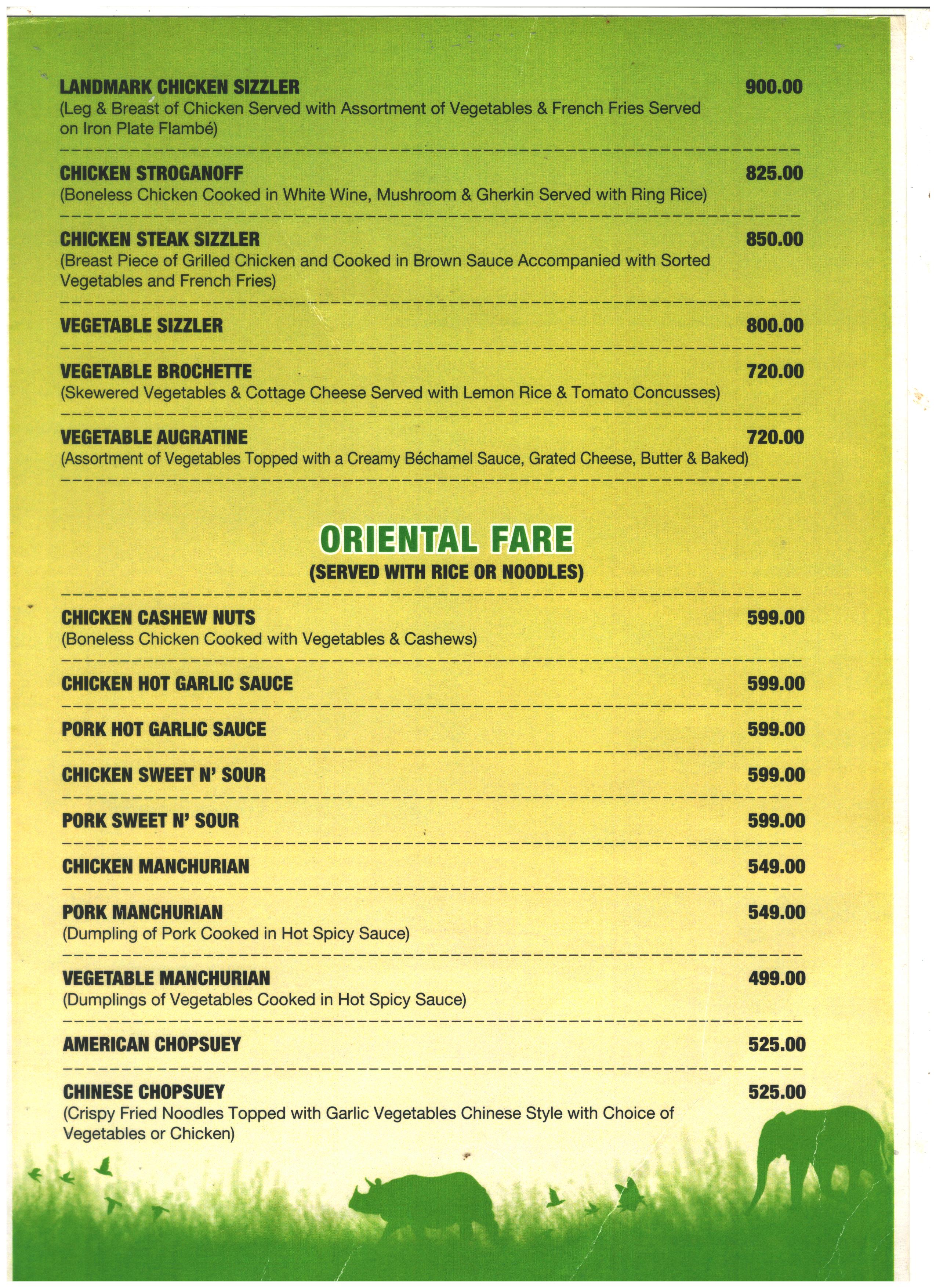Dining - Landmark Forest-Park